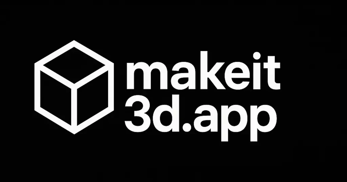 AI 3D Model Generator – Turn Photos into 3D | MakeIt3D | MakeIt3D
